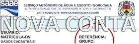 Portal do SAAE - Serviço Autônomo de Água e Esgoto de Sorocaba
